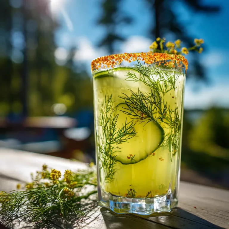 Pickle Lemonade Recipe: Amazing Tangy Drink Idea